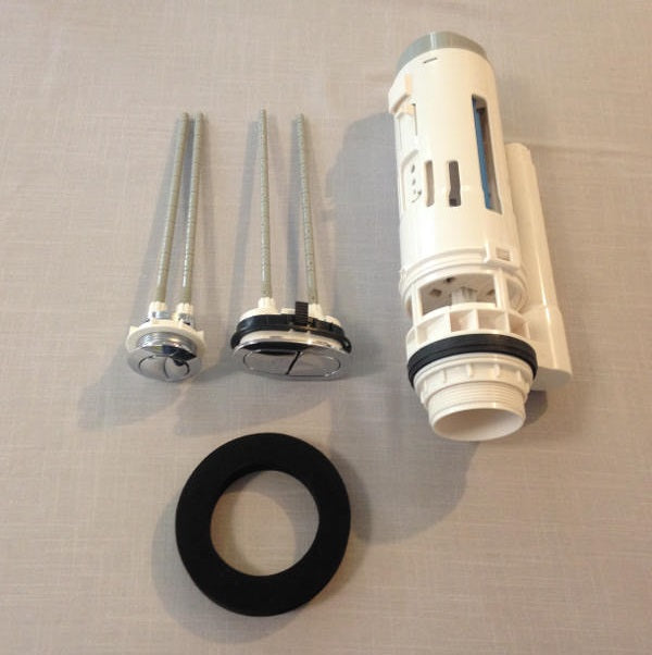 Imperial Impulse flush Valve with 38mm X 72mm oval Button, Product Cod ...